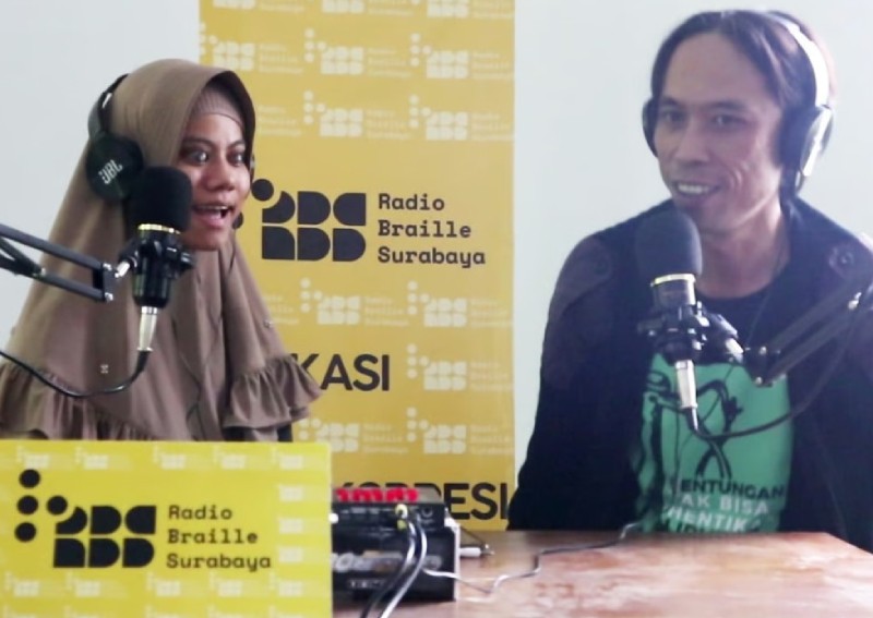 Indonesia's all-blind radio crew seeks to shed light on perspectives of ...